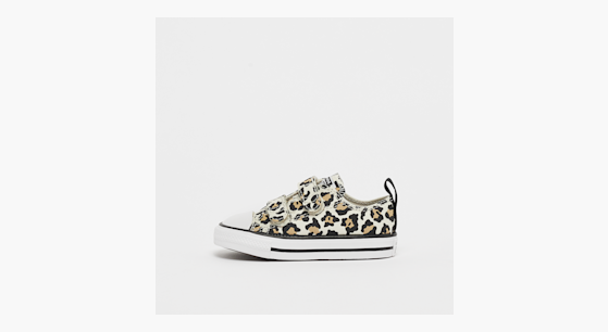 Converse Chuck Taylor All Star Easy on Leopard Love (TD) negro (A05489C)