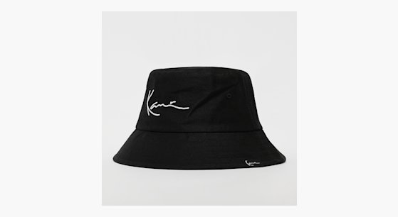 Kupi Karl Kani Signature Essential Bucket Hat crna | SNIPES
