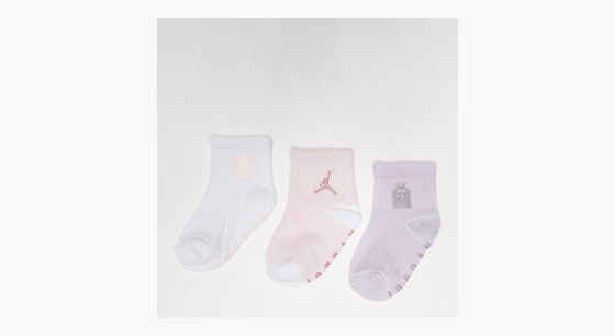 Compra JORDAN Icon Patches Gripper (3 Pack) rosa claro | SNIPES