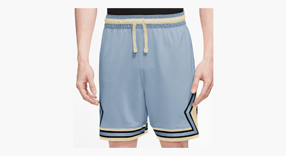 Jordan Dri-FIT Sport shorts with diamond-shaped accents bleu (DX1487-436)