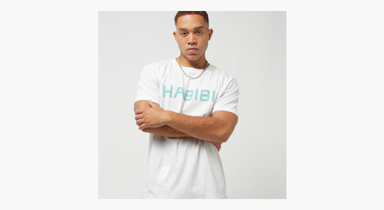 Mister Tee Habibi Crest Tee blanco (MT2822)