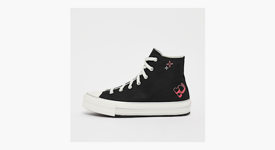 Converse Chuck Taylor All Star Eva Lift (GS) nero (A09121C)