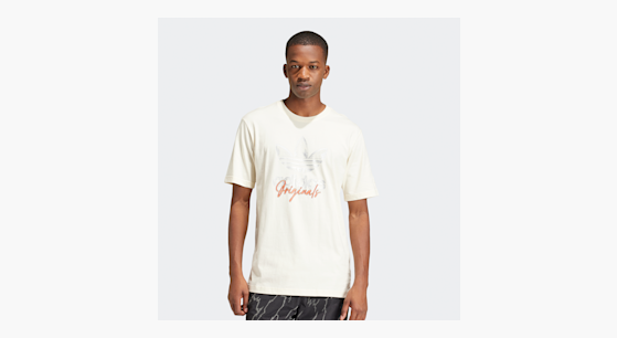 adidas Originals Trefoil Graphic T-Shirt blanco (IS2910)