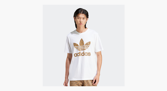 adidas Originals Monogram T-Shirt weiß (IS2932)