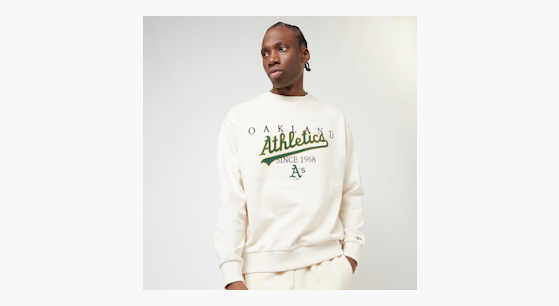 Shop New Era MLB Lifestyle Crew Neck Oakland Athletics wit | SNIPES
