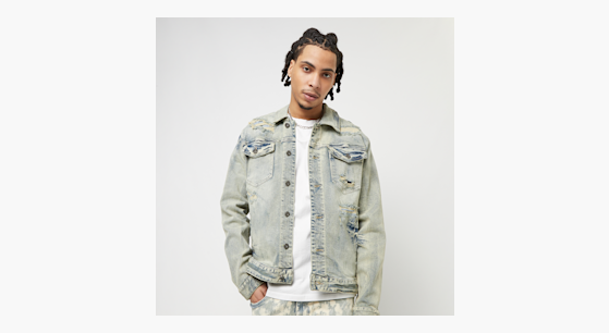 Acquista Smoke Rise Wave Effect Jacket blu | SNIPES