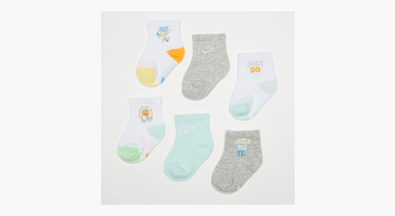 Compra Nike KSA INFANT 6PK QUARTER multicolor | SNIPES