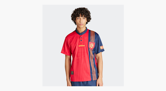 adidas Originals FEF Spagna Jersey 1996 Football Pack rosso (IT7754)