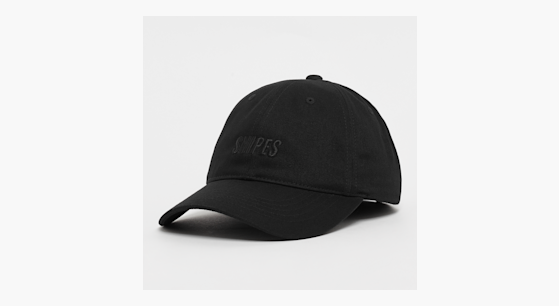Acheter SNIPES Slanted Logo Contrast Strap Baseball Cap noir | SNIPES