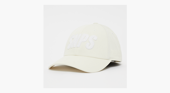 SNIPES Slanted Logo Baseball Cap weiß kaufen | SNIPES