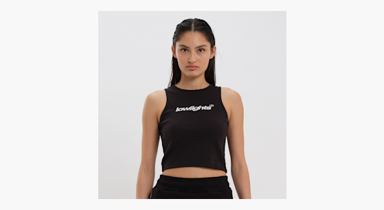 Low Lights Studios Basic Crop Top schwarz kaufen | SNIPES