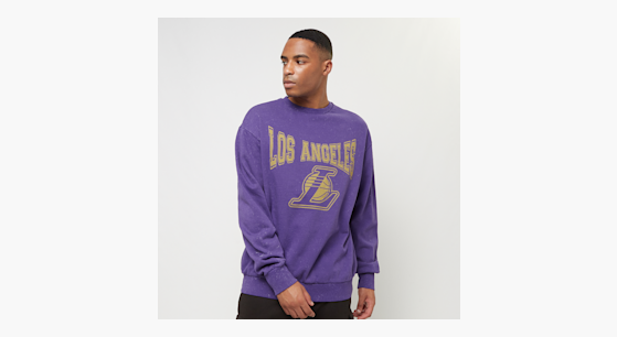 New Era NBA Washed Crew Los Angeles Lakers fioletowy | 60426958 | SNIPES