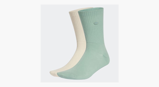 adidas Originals 2 PACK - Solid Crew Socken multicolor (IX7603)