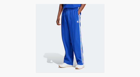 Shop adidas Originals Adicolor Baggy Fit Firebird Trackpant blauw | SNIPES