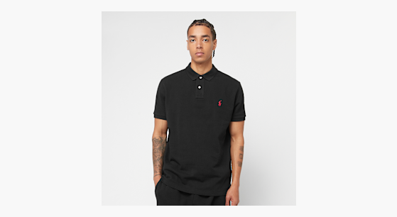 Polo Ralph Lauren The Iconic Mesh Polo Shirt schwarz (710782592001)