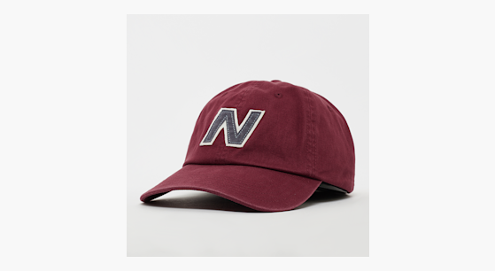 Acquista New Balance 6 Panel Block N Snapback rosso | SNIPES