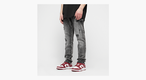 2Y STUDIOS Fernando Destroyed Slim Fit Jeans grau | 2Y-NP021-GRY | SNIPES