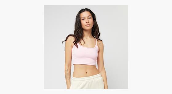 Compra Karl Kani Small Signature Essential Crop Top rosa | SNIPES