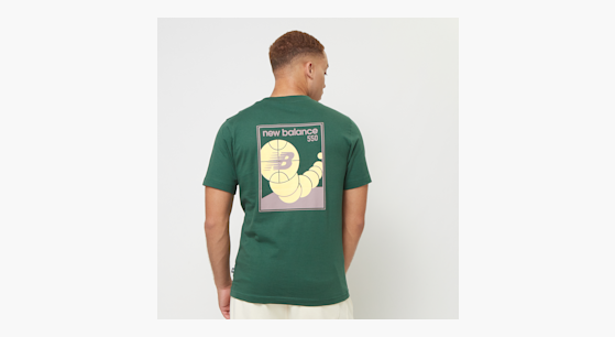 Compra New Balance NEW BALANCE 550 T-SHIRT nightwatch green (335) verde ...