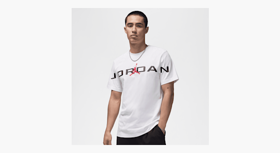 Shop Jordan Air Stretch Short Sleeve wit | SNIPES
