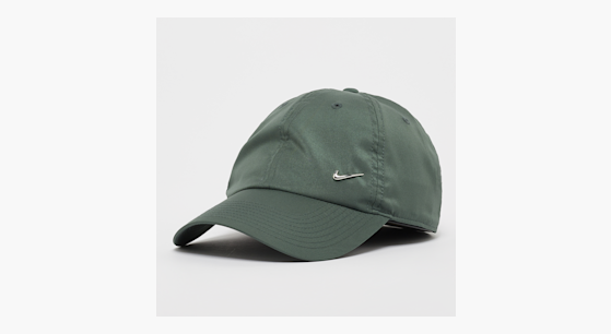 Nike Dri-FIT Club Unstrukturierte Metall-Swoosh-Cap grün (FB5372-338)