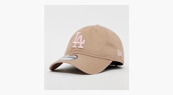 Shop New Era 9Twenty Neutral Washed MLB Los Angeles Dodgers beige | SNIPES