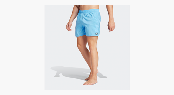 adidas Originals Solid CLX Classic-Length Swim Short blau (IR6216)