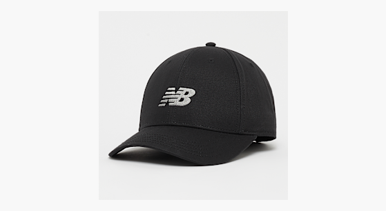 New Balance 6 Panel Structured Snapback nero (LAH41013_BK)