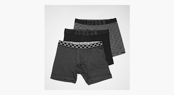Acheter Jordan JHM 23 MONOGRAM 3PK BOXER BRIEF black noir