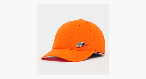 Nike Dri-Fit Club Cap Metal Futura orange | FB5371-819 | SNIPES
