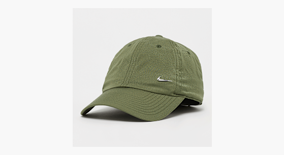 Nike Dri-Fit Club Cap Metalswoosh L grün (FB5372-222)