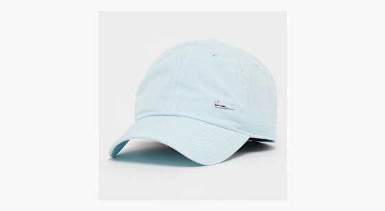 Nike Dri-FIT Club Unstructured Metal Swoosh Cap blau (FB5372-474)