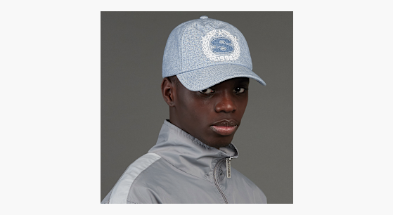 SNIPES S Emblem Denim Cap azul | SIA251-002-1 | SNIPES