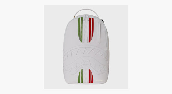 SPRAYGROUND Italy Racing Stripes Backpack wit (910B6806NSZ)
