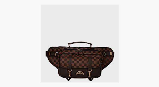 SPRAYGROUND Spec OPS Pixel Emboss Crossbody Cargo castanho (910B7454NSZ)