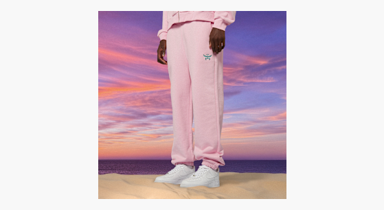 MCM x SNIPES Miami Jogger różowy (SFM252-008-2)