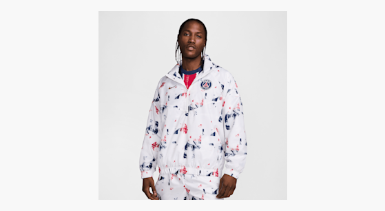 Nike PSG Windrunner Football Anorak Jacket wit (FQ3188-100)