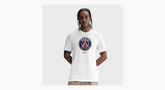 Nike PSG Crest Tee wit (HQ8328-100)
