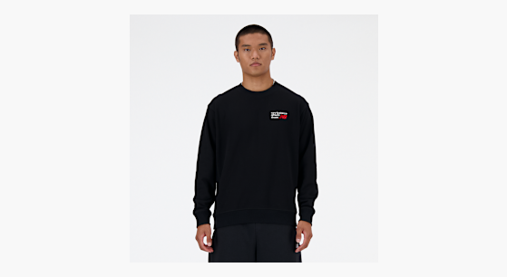 New Balance Athletics Premium Logo Crew black noir (MT41547-BK)