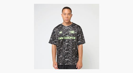 New Balance All-Over-Print Polytee noir | MT53640-BK | SNIPES