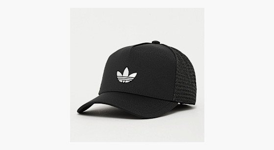 adidas Originals adi Curved Trucker zwart (JC6038)
