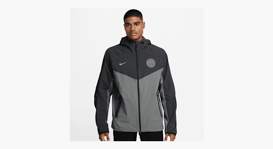 Nike PSG Tech Woven Windrunner Full Zip Jacket grau | HQ4981-060 | SNIPES