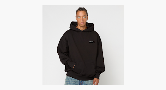 Pegador Logo Oversized Hoodie preto | PGDR-1103-002 | SNIPES