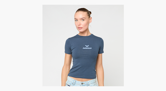 Felicious Feli Tight Logo Tee plava (FELI243-TSH-0010-055)