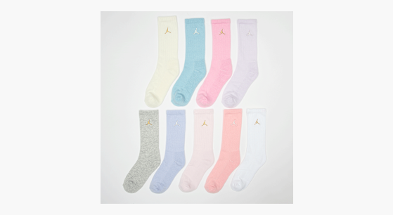 Jordan 9 PACK - JDN HOLIDAY CREW GIFT BOX sail multicolor | BJ0810-782 ...