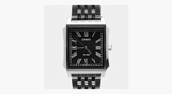 CASIO MTP-B190D-1BVEF zilver | MTP-B190D-1BVEF | SNIPES