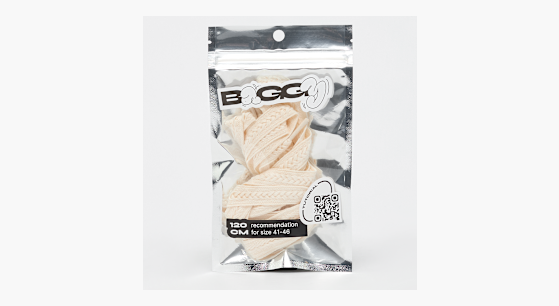 BAGGY BRAID CORD LACES 120cm cream Braid Cord Laces 120cm Beige | | SNIPES