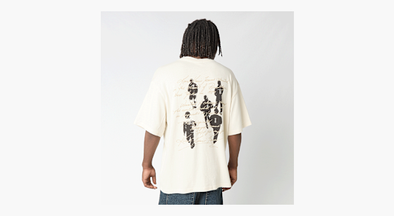 Karl Kani Signature Washed Oversized T-Shirt beige | KM261-016-2 | SNIPES