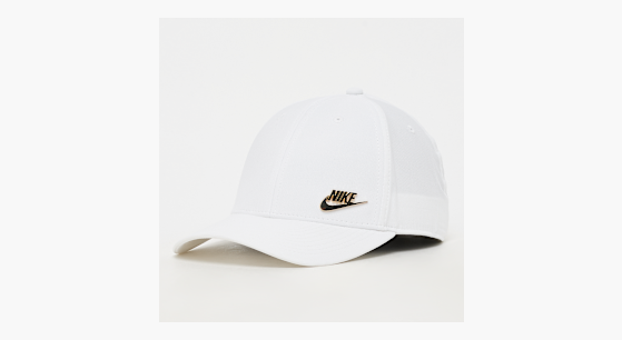 Nike Dri-FIT Club Structured Metal Logo Cap branco | FB5371-100 | SNIPES
