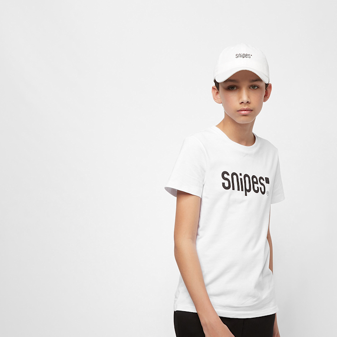 SNIPES Junior Basic Logo Tee bianco | SK224-003-1 | SNIPES